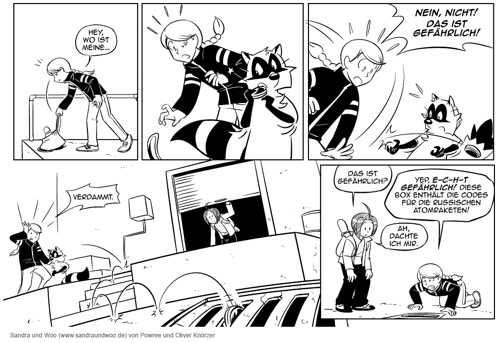 Sandra Und Woo Auf Deutsch [0127] Der Absturz Der Comedy Webcomic